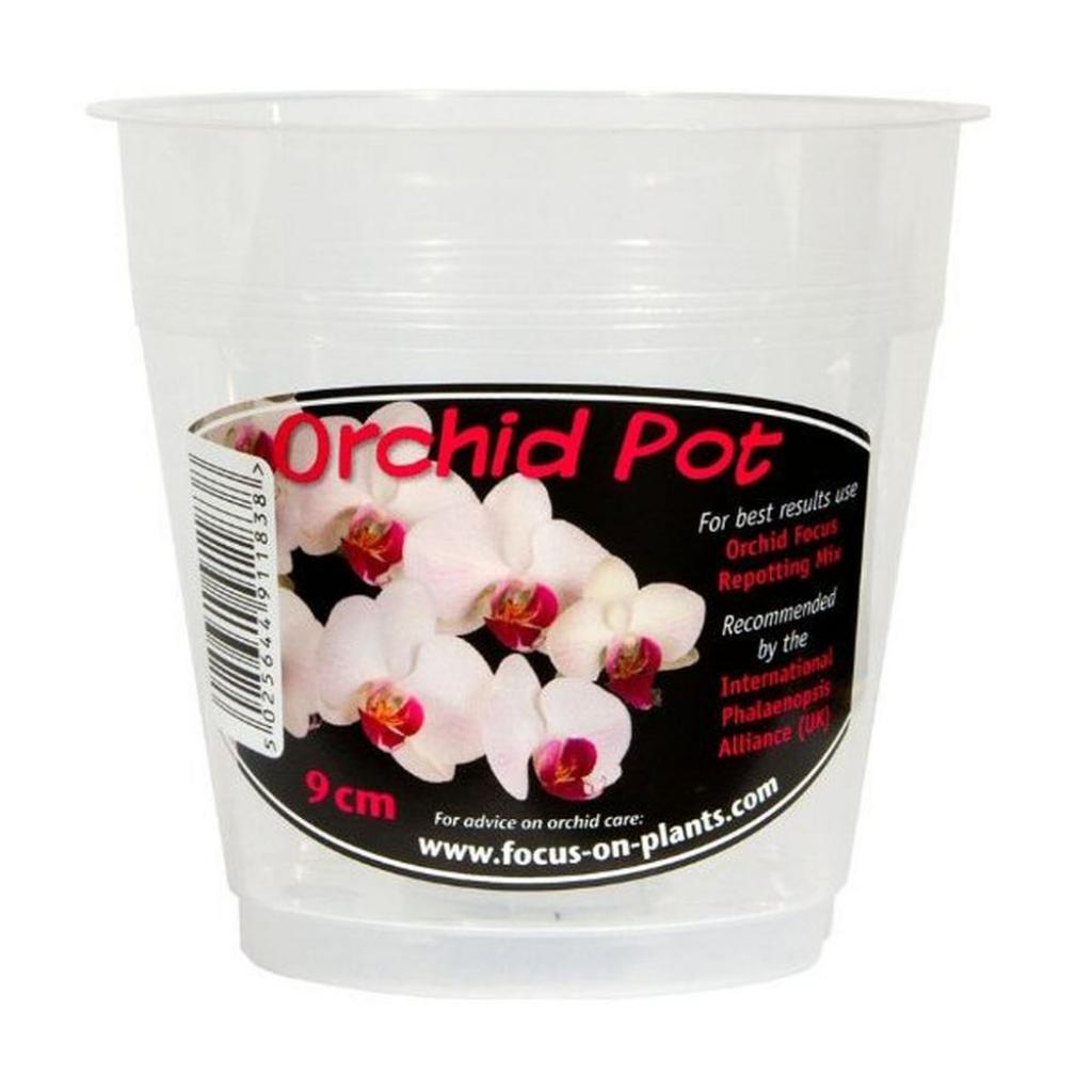 CLEAR PLASTIC ORCHID POTS. 9cm/12cm/13cm/15cm/17cm/19cm/21cm | A2Z ...