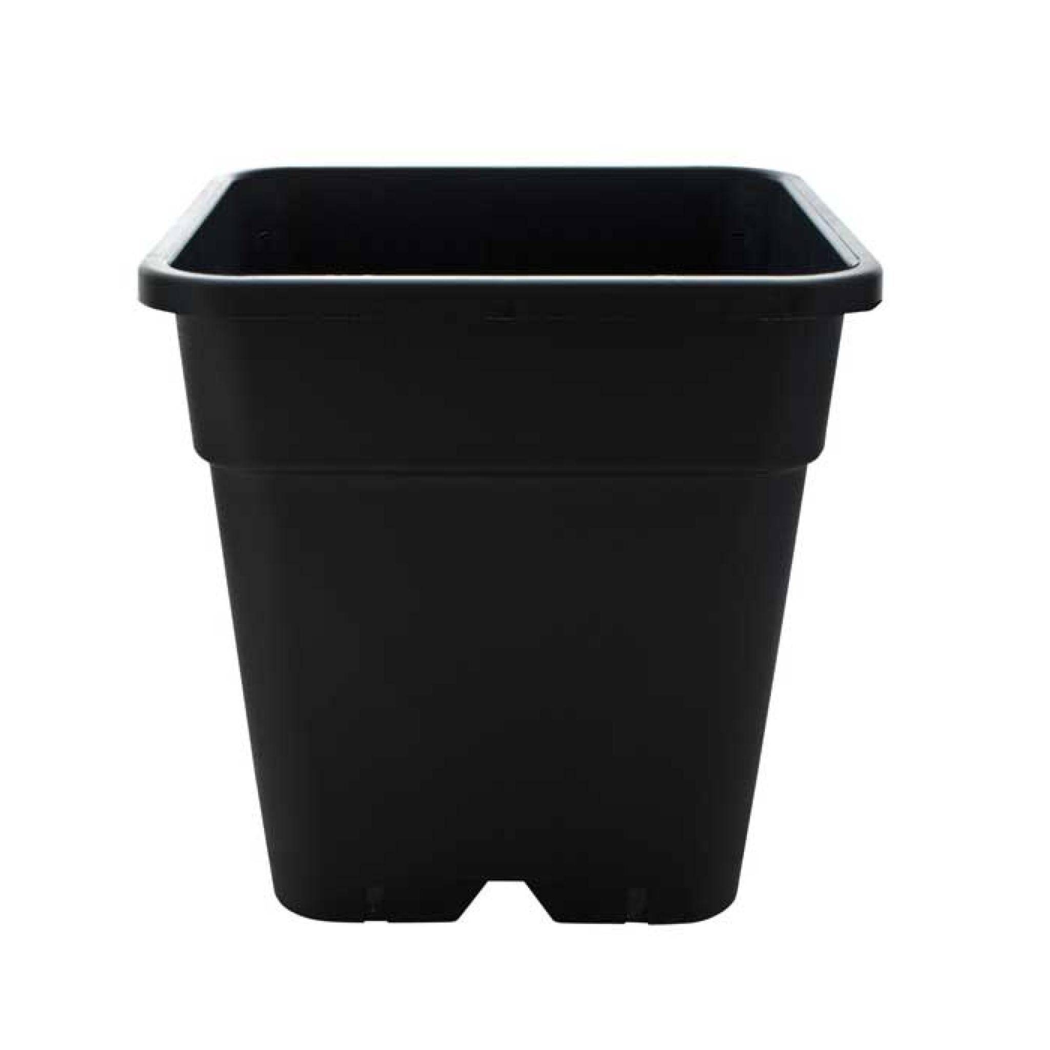 Square Plastic 18lt pot | A2Z Garden Supplies